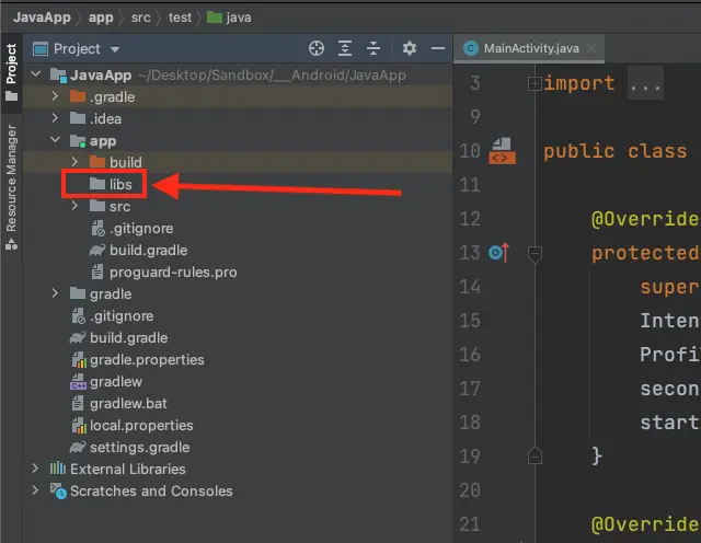 Finding The Libs Folder In Android Studio Sebhastian