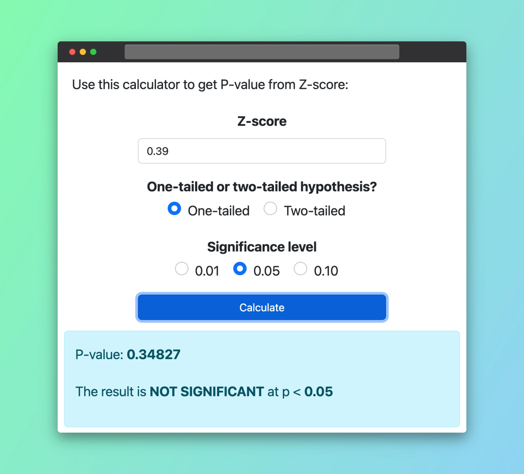 How To Calculate A P value From Z score Sebhastian